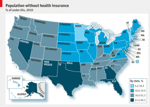 Americans without health insurance | $aving to Invest